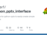 Github Natter1 Python Pptx Interface Interface For Python Pptx To
