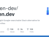 Github Linen Dev Linen Dev Lightweight Google Searchable Slack