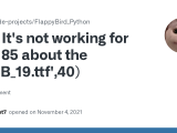 It S Not Working For Line 85 About The 04b 19 Ttf 40 Issue 12
