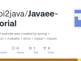 Github Hupi2java Javaee Tutorial A Simple Website Was Created By