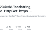 Github Arv1234edd Loadstring Game Httpget Https Raw Githubusercontent