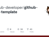 Github Github Developer Github App Template
