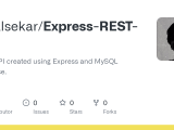 Github Arkalsekar Express Rest Api Rest Api Created Using Express