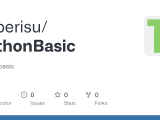 Github Cuberisu Pythonbasic Python Basic