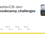 Github Sebastiancb Dev Freecodecamp Challenges