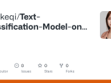 Text Classification Model On Stack Overflow Text Classification Model