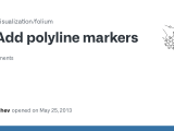 Add Polyline Markers Issue 2 Python Visualization Folium Github