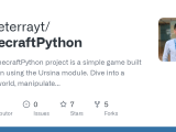 Github Codeterrayt Minecraftpython A Basic Tutorial On How To Create