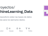 Github A2proyectos Machinelearning Data En Este Repositorio Estan