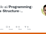 Github Satvik Ai Programming Data Structure Algorithms Notes