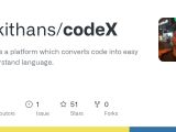 Github Ankithans Codex Codex Is A Platform Which Converts Code Into