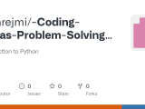 Github Qamrejmi Coding Ninjas Problem Solving Using Python
