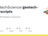 Github Geotechscience Geotech Userscripts 各式各樣的 Geotech Userscript