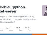 Github Maybehieu Python Socket Server A Simple Python Client Server