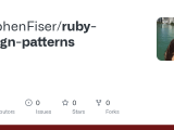 Github Stephenfiser Ruby Design Patterns