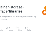 Github Container Storage Interface Libraries Reusable Components For