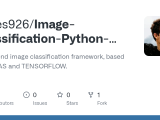 Github Rares926 Image Classification Python Framework End To End
