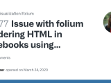 Issue With Folium Rendering Html In Notebooks Using Papermill Issue