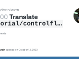 Translate Tutorial Controlflow Po Issue 2400 Python Python Docs