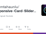 Github Ekremtahaunlu Responsive Card Slider In Html Css Javascript