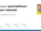 Github Liyuanjun Prometheus Python Tutorial Prometheus Python Tutorials