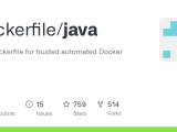 Github Dockerfile Java Java Dockerfile For Trusted Automated Docker