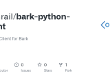 Github Techrail Bark Python Client Python Client For Bark