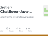 Github Davidretler Javachatsever Java Client A Simple Client For The