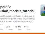 Github Filippomb Diffusion Models Tutorial