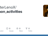 Github Masterlenox Python Activities