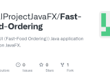 Github Finalprojectjavafx Fast Food Ordering Final Gui Fast Food