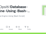 Github Devopsiti Database Engine Using Bash Scripts Database Engine