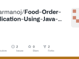Github Gurjarmanoj Food Order Application Using Java Swing
