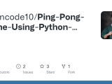 Github Danncode10 Ping Pong Game Using Python And Turtle Graphics