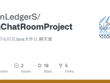 Javachatroomproject 学长的项目 Src Server Chatserver Java At Master