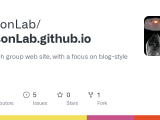Github Larsonlab Larsonlab Github Io Research Group Web Site With A