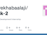 Github Surekhabaalaji Task 2 Python Development Internship
