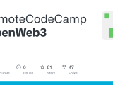 Openweb3 01 区块链概念简介 Md At Main Remotecodecamp Openweb3 Github