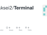 Github Aliaksei2 Terminal