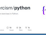 Github Exercism Python Exercism Exercises In Python