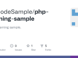 Github Gscodesample Php Learning Sample Php Learning Sample