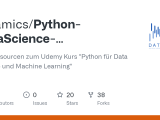 Github Datamics Python Datascience Machinelearning Alle Ressourcen