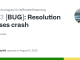 Bug Resolution Causes Crash Issue 733 Unity Technologies