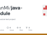 Github Evanmi Java Module A Java Module Test Project