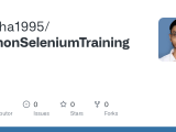Github Ssaha1995 Pythonseleniumtraining