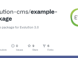 Github Evolution Cms Example Package Example Package For Evolution 3 0
