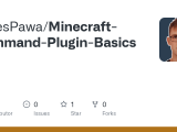 Github Jonespawa Minecraft Command Plugin Basics
