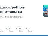 Python Beginner Course Readme Md At Main Jamezmca Python Beginner