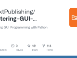 Github Packtpublishing Mastering Gui Programming With Python