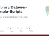 Github Databrary Datavyu Example Scripts Repository Of Example